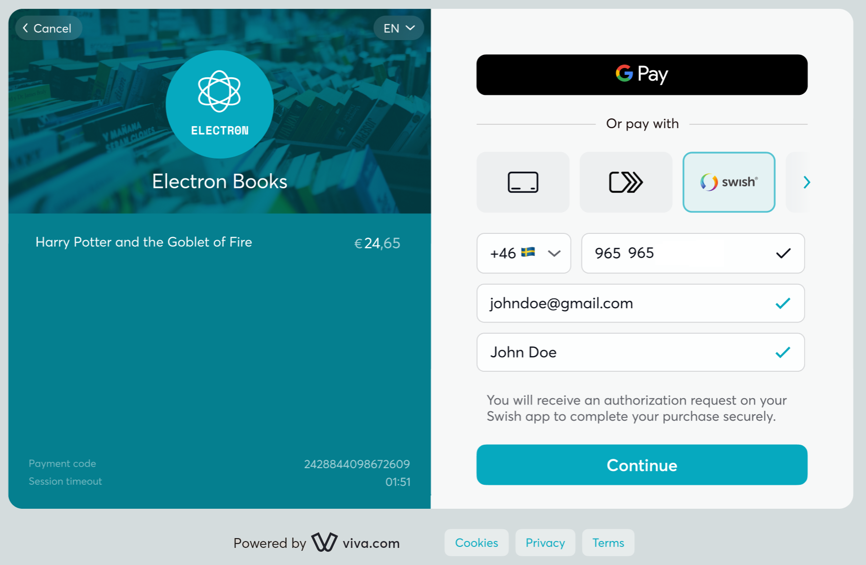 Swish | Viva.com Developer Portal Swish | Viva.com Developer Portal